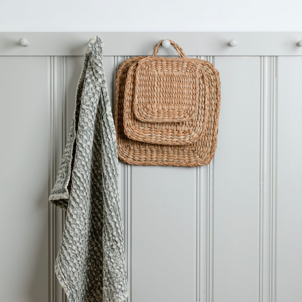 Natural Rattan Trivet | Vintage Inspired Home | Purple Rose Home